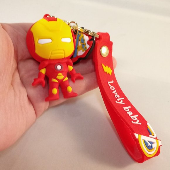 Accessories | Iron Man Superhero Key Chain Key Ring Comic Movie Character Figurine Keychain ...